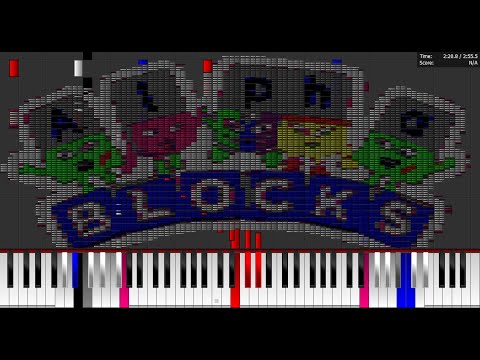 Dark MIDI - Alphablocks Theme (MIDI Player Edition) - YouTube