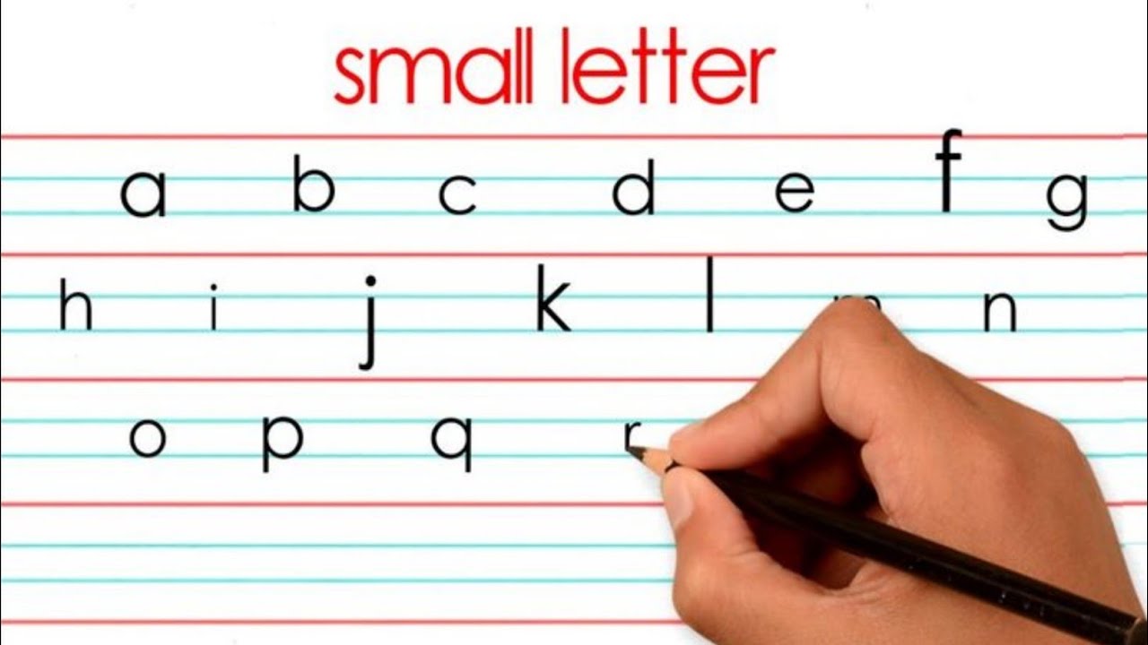 small alphabet #abcd# writing/How to write small alphabet letters ...