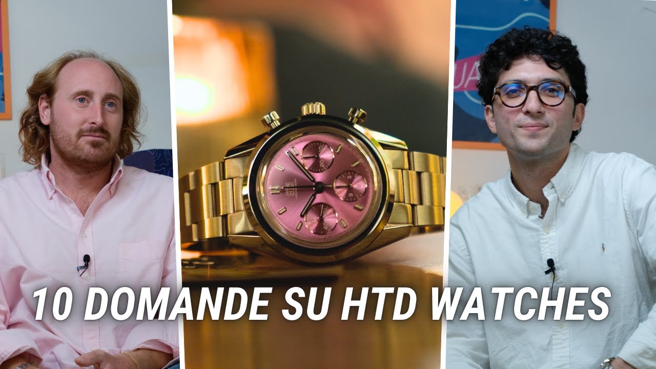 10 DOMANDE ai fondatori di HTD Watches. Hesagraph, Capitolo uno. - YouTube