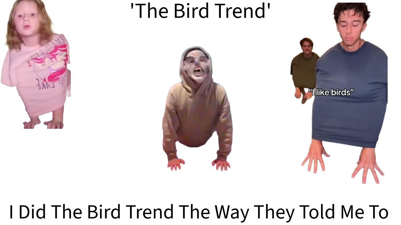 Doing The Bird Trend The Way They Told Me To - YouTube