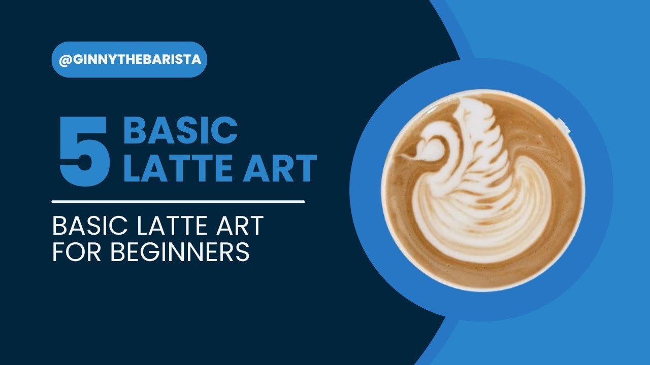 Basic Latte Art for Beginners | Easy Heart Design - YouTube
