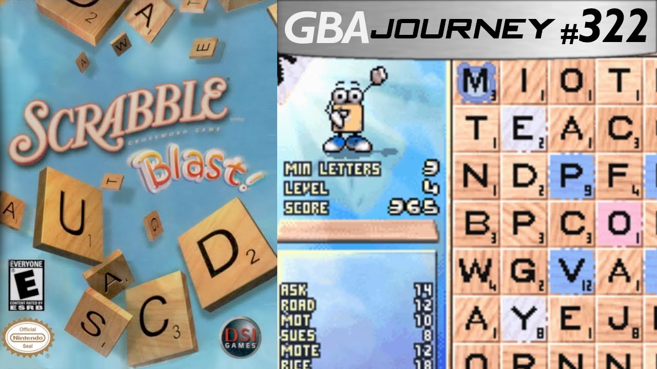 Scrabble Blast! [GBA Journey #322] - YouTube