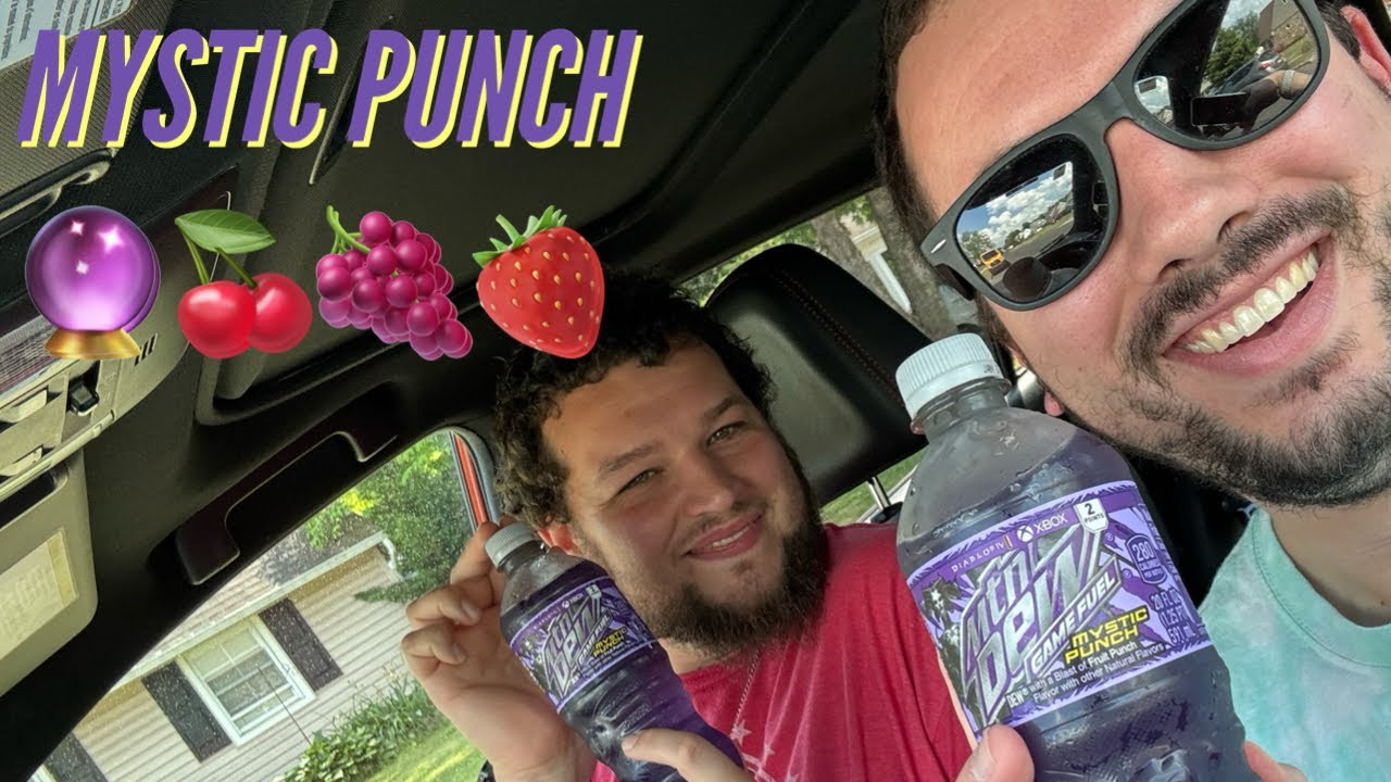 MTN DEW GAME FUEL MYSTIC PUNCH TASTE TEST! - YouTube