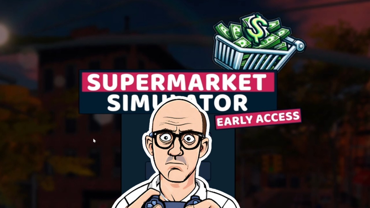 Supermarket Simulator - First Look - I Set Up Shop - YouTube