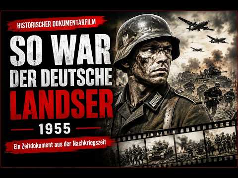 So war der deutsche Landser (1955) | Historischer Dokumentarfilm | Seltenes Zeitdokument