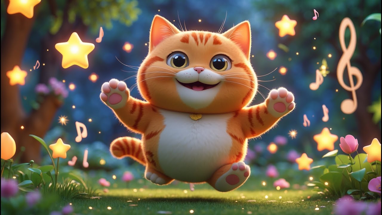 Kitty Dance 🐱 Fun Song for Kids | Baby Songs & Kids Songs | Nursery ...