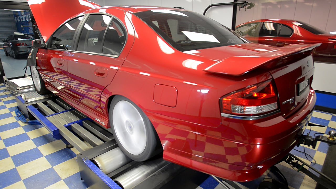 BIG power Ford XR6 turbo ~ APS & SCT X4 - YouTube