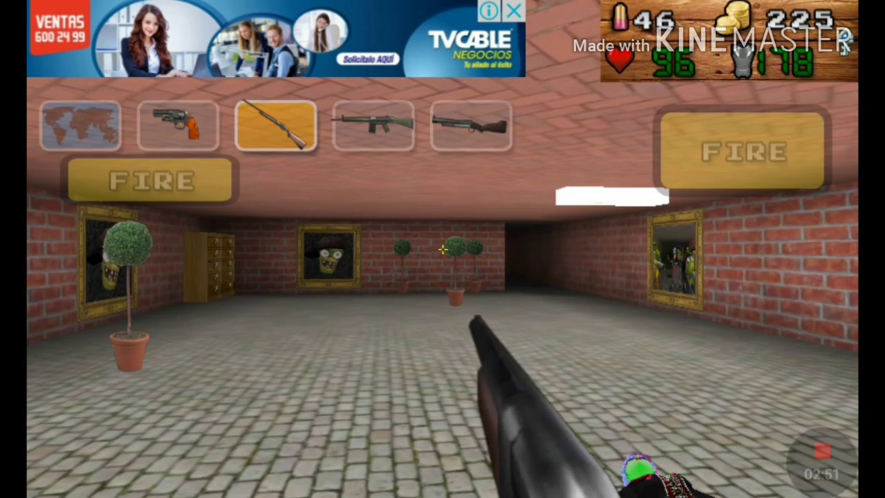 Zombie doom 3D Gameplay [Nivel 6] | FenomenalFlipp2121 - YouTube