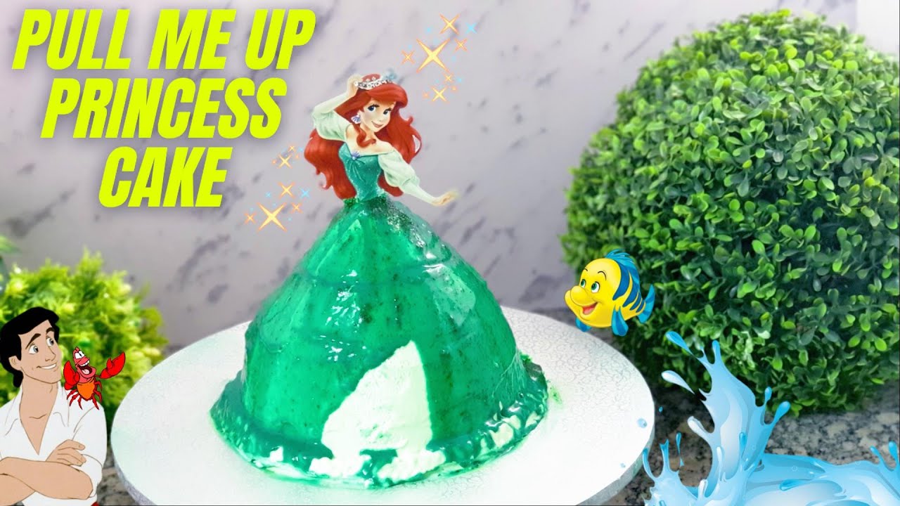 Easy Pull Me Up Cake | Princess Pull Me Up Cake | Tsunami Cake ...