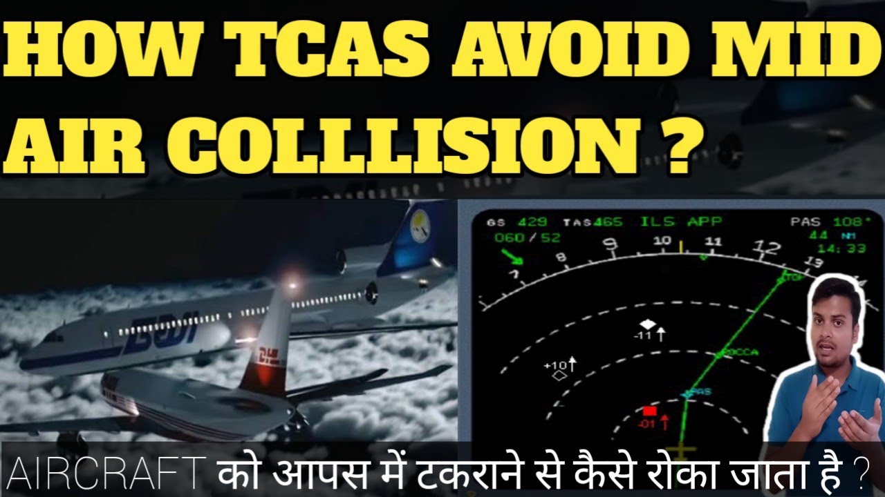 TCAS(traffic alert collision avoidance SYSTEM) #trafficadvisory #tcas ...
