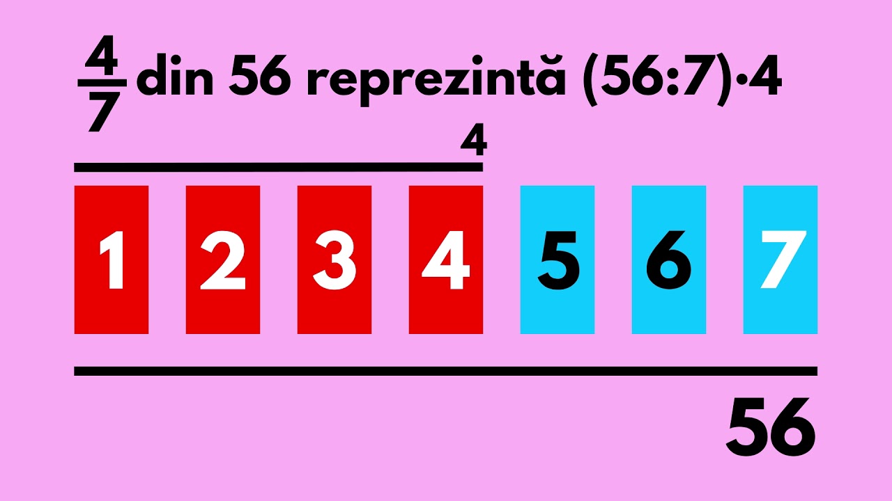 Fractii, numere zecimale si procente - RO - YouTube