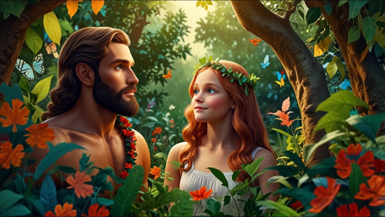 The Story of Adam and Eve: The First Humans: Life Lessons for Kids ...