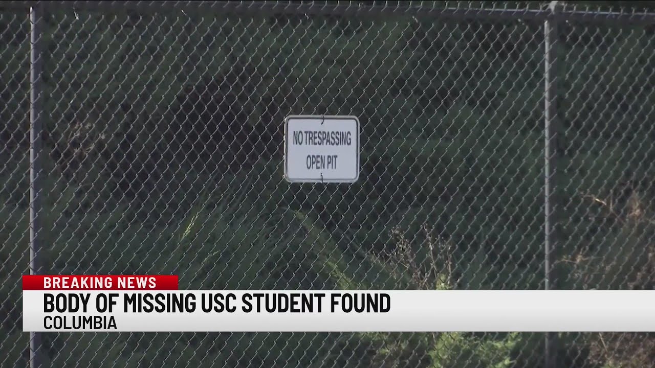 Investigation continues after body of missing UofSC found at nearby ...