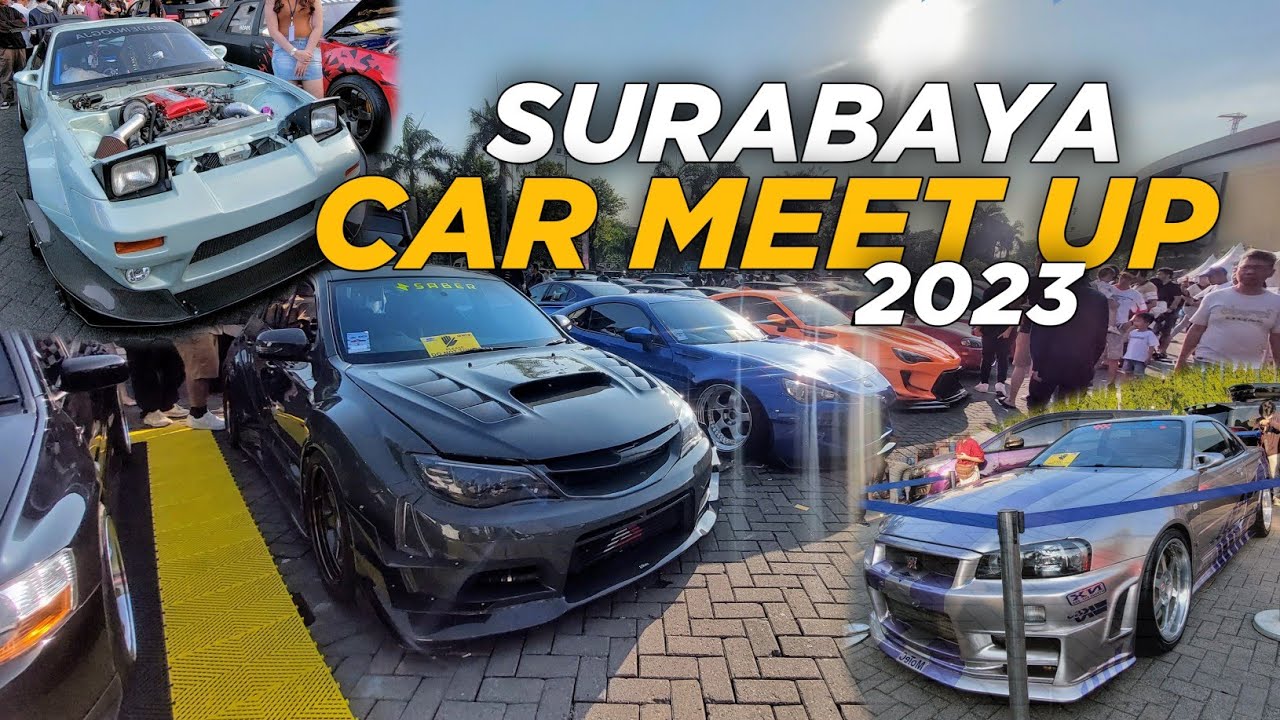 SURABAYA CAR MEET UP ROAD TO IMX 2023 - YouTube