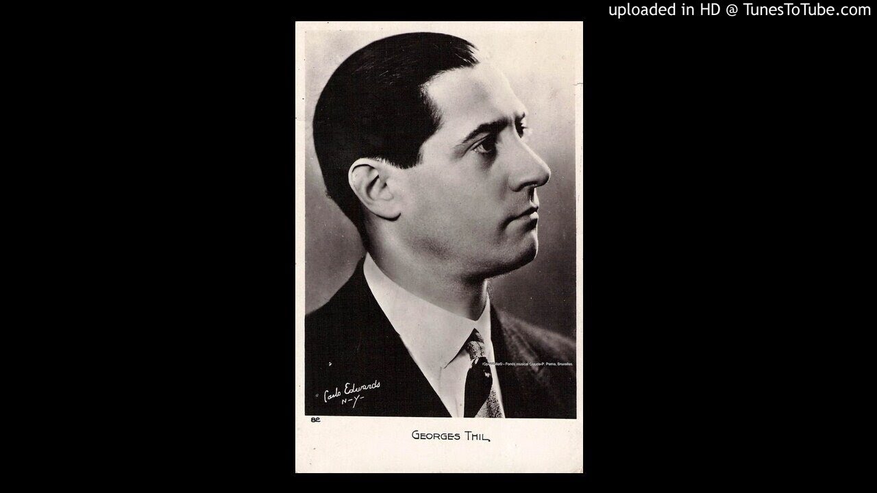 The french tenor: Georges Thill (1897-1984) - YouTube