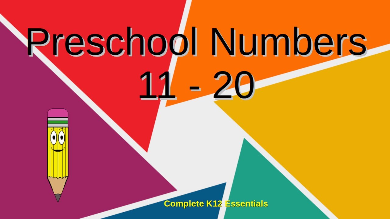 Kindergarten numbers | public and homeschool learning lessons | learn ...