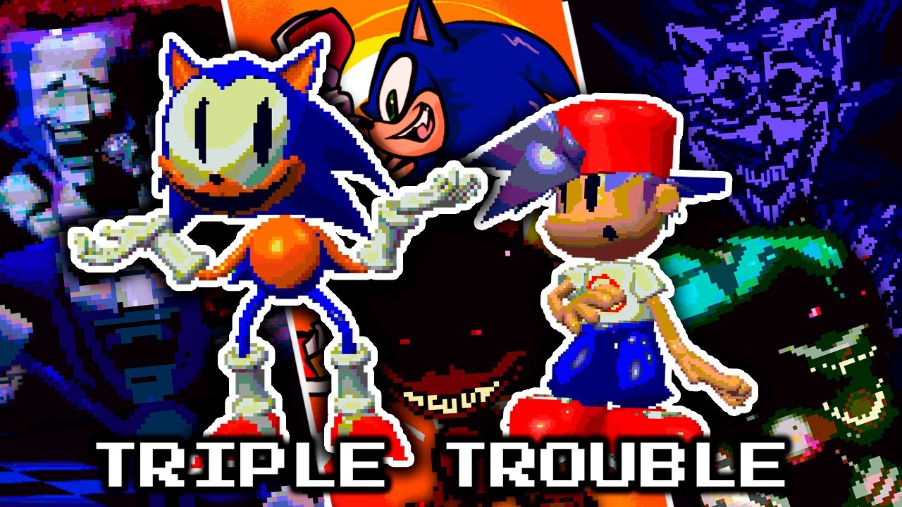 Single Trouble? (Triple Trouble The Encore Awemixed but Rewrite Sing It??) - Round 2 - FNF Cover ...