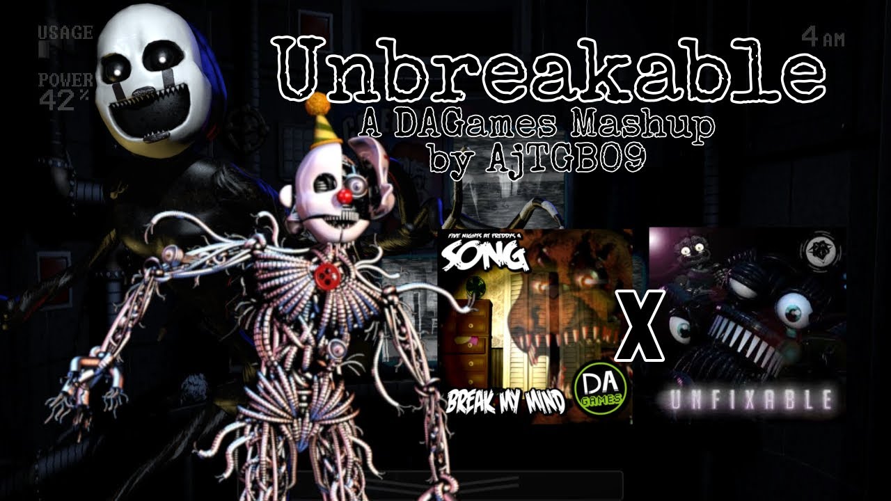 DAGames Mashup- Unfixable x Break My Mind (Unbreakable) - YouTube