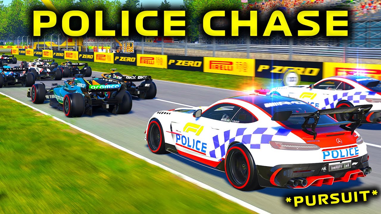 I Added The Police To F1 22 - YouTube