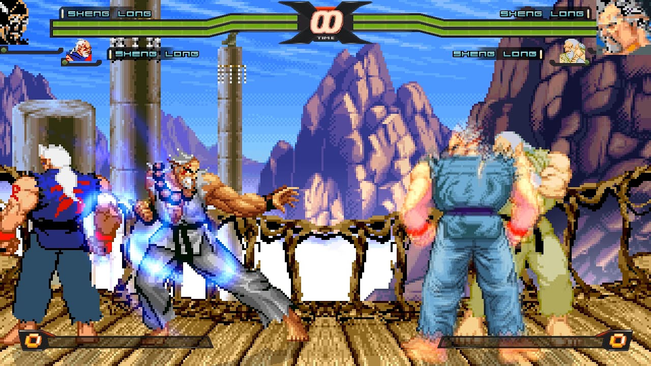 MUGEN - Sheng Long & Sheng Long vs. Sheng Long & Sheng Long - Download ...