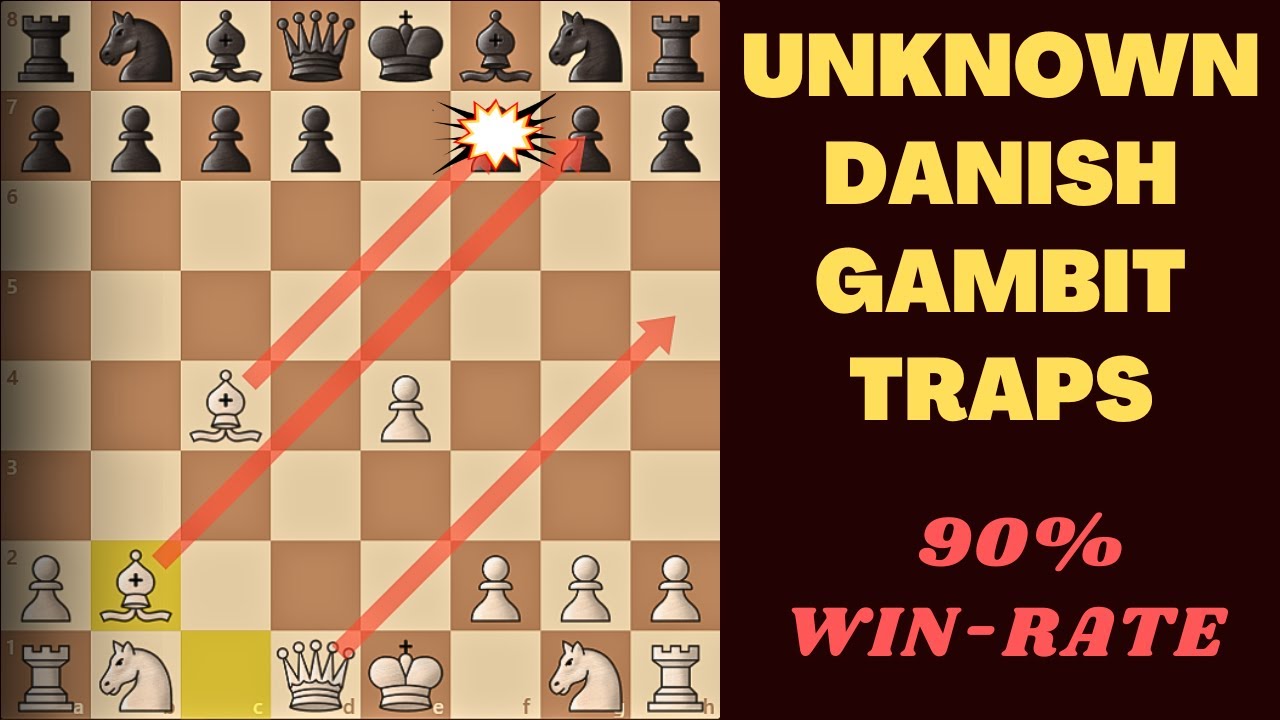 BEST Danish Gambit Traps: Unknown to Many Chess Players! - YouTube