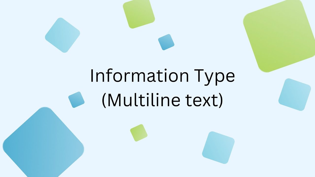 Inistate Features - Multiline text - YouTube