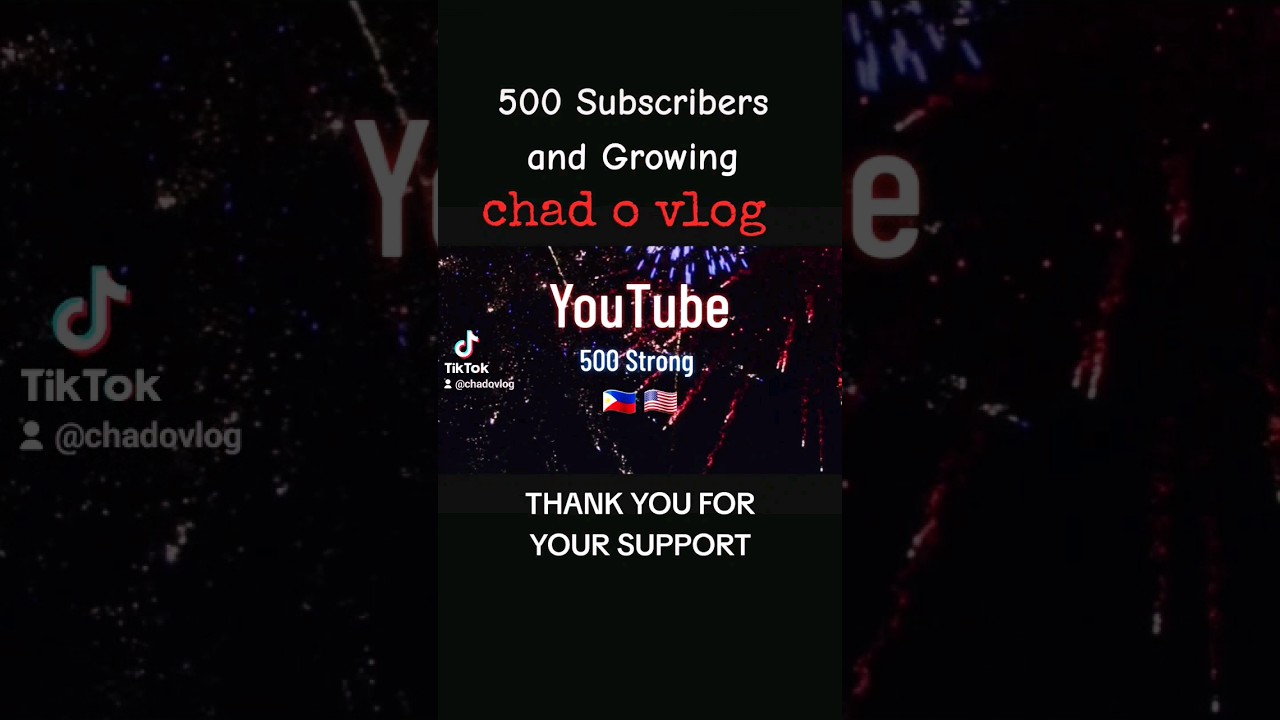 500 STRONG THANK YOU EVERYONE FOR YOUR CONTINUED SUPPORT #viral #travel ...