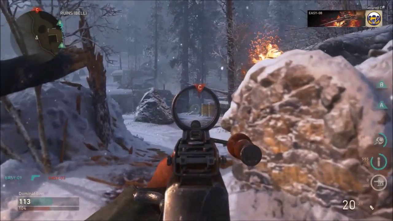 Call of Duty WW2 Domination Gameplay (CoD WWII Multiplayer Gameplay ...