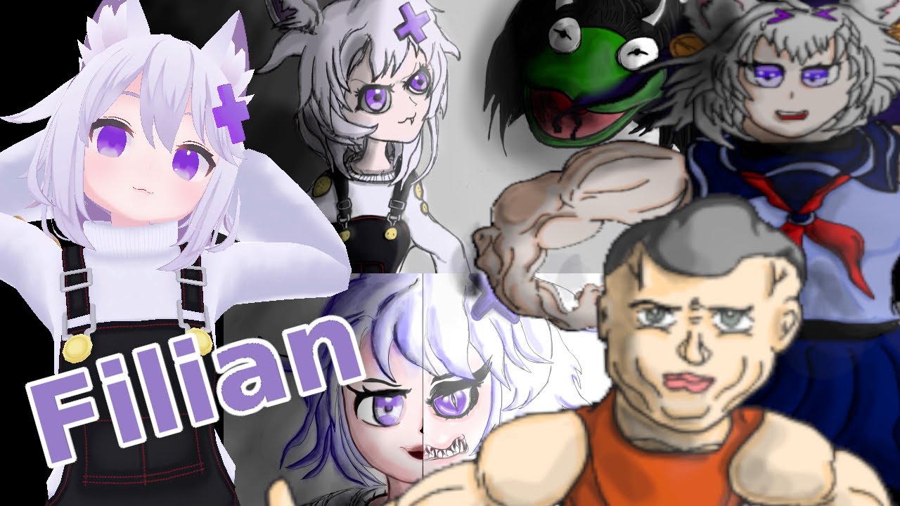 Filian reacts to "Filian is Tyler 2" and other meme art - YouTube