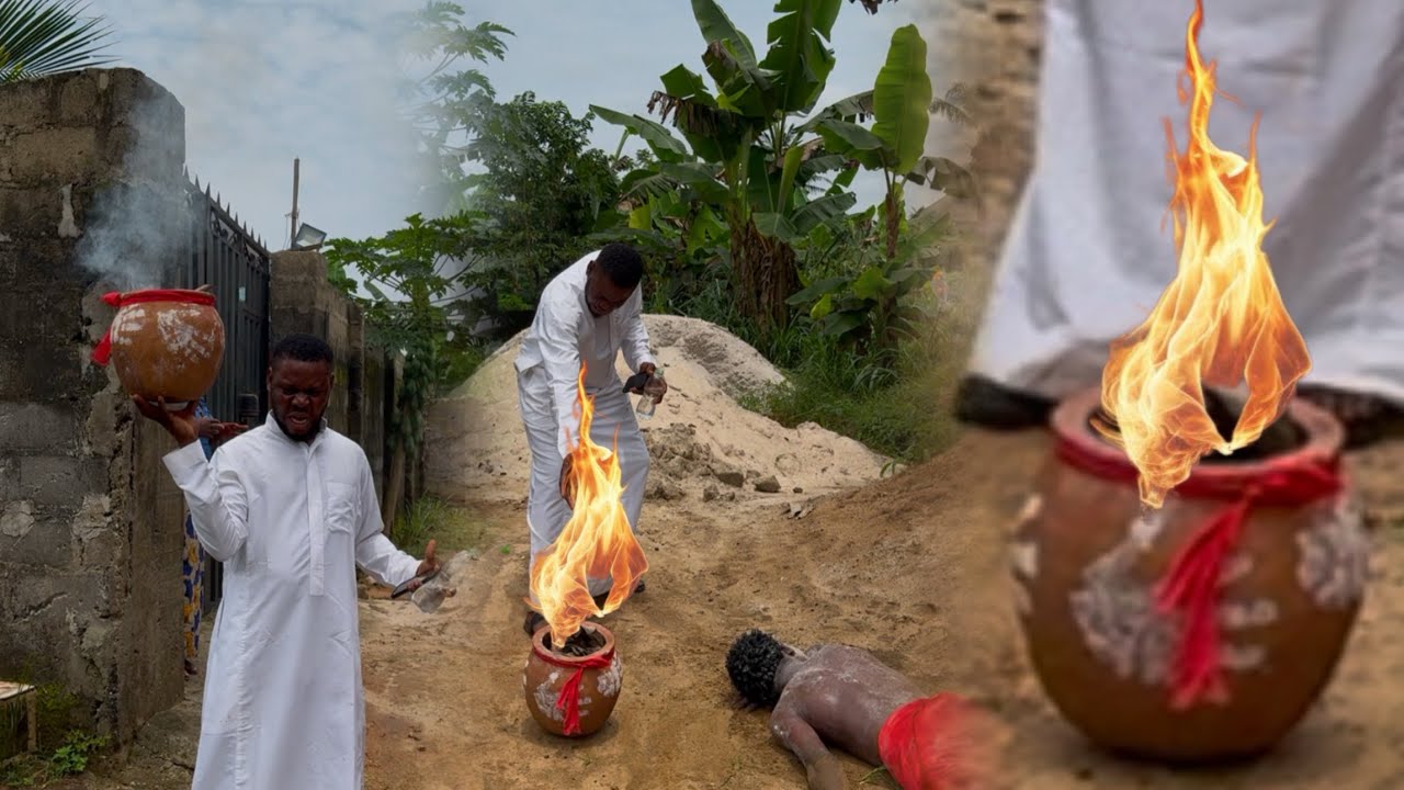 She woke up to see an demonic pot in front of her gate‘ apostle ...