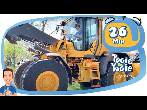 Pogie goes to Kids Building Wisconsin | Educational Videos for Kids | Pogie the Yogie Full ...