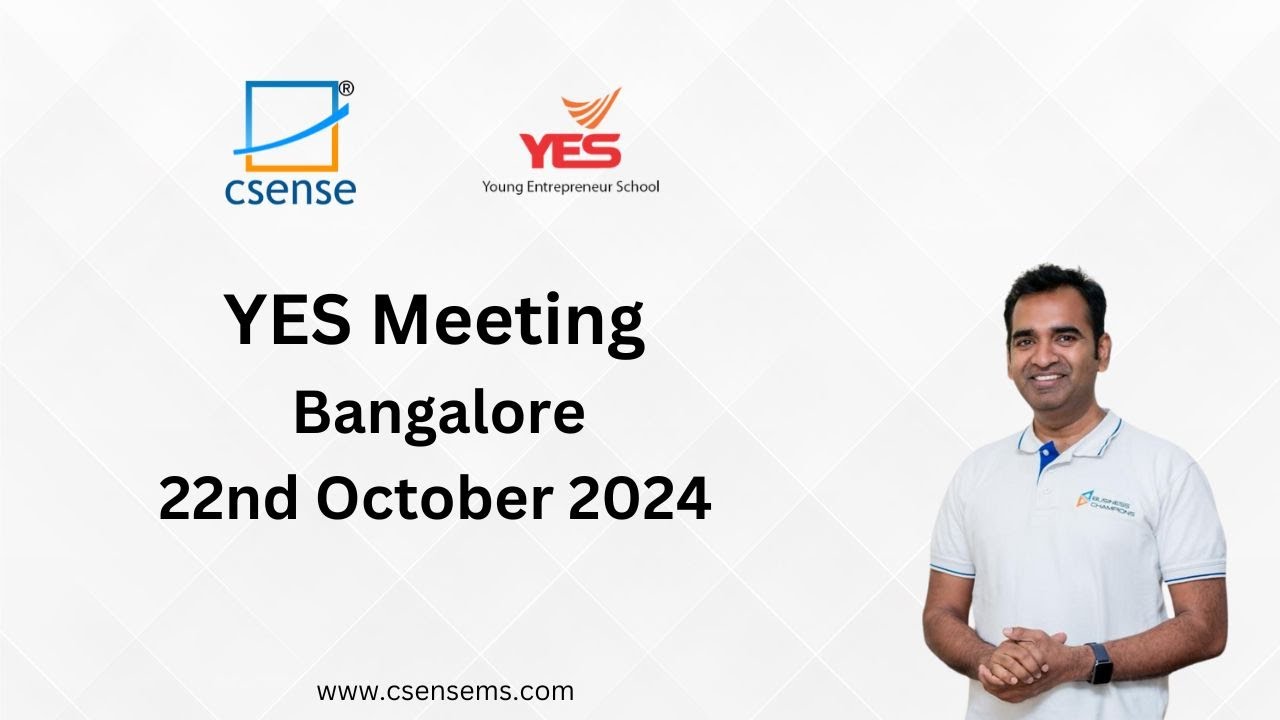 Bangalore YES Meeting | 22nd October 2024 | LS Kannan - YouTube