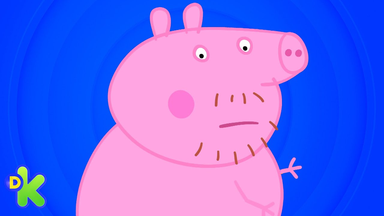 Papai Porquinho viverá uma aventura no tobogã | Peppa Pig | Discovery ...