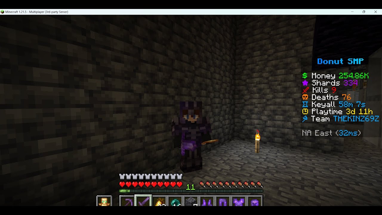 LIVE DONUT SMP DIRT BLOCK TO 100M #donutsmp #dirtblock - YouTube