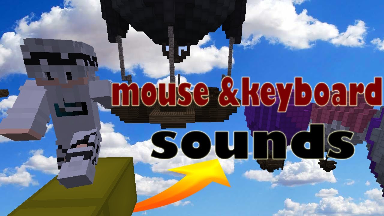 MOUSE AND KEYBOARD SOUNDS | MINECRAFT ASMR V2 🔥 - YouTube