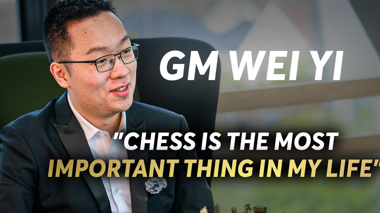 China #1 WEI YI " Easier for me to FOCUS on game when I have a BAD POSITION!" | Norway Chess ...