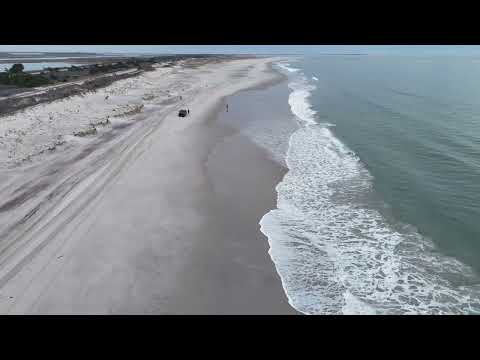 Gilgo Beach NY State Park Flyover 4/1/2024 - YouTube