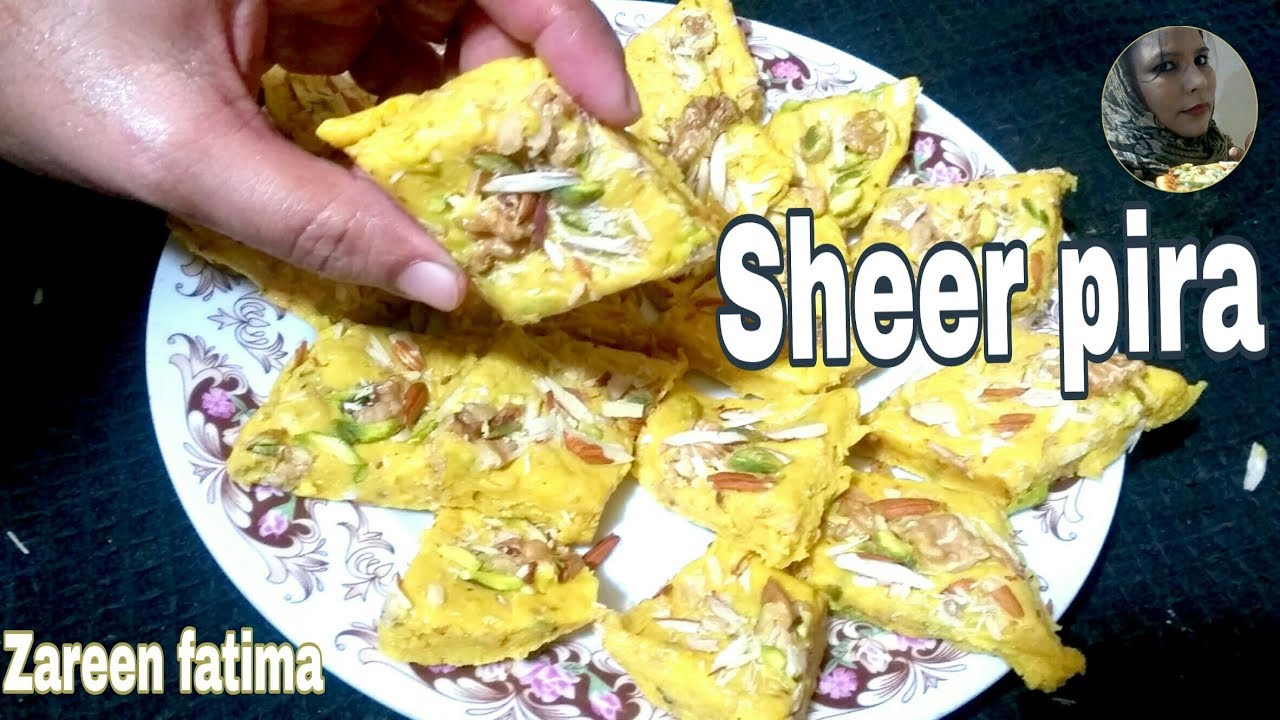 Navratri food recipe-vrat fasting food -Sheer pira (Best Afghanai ...