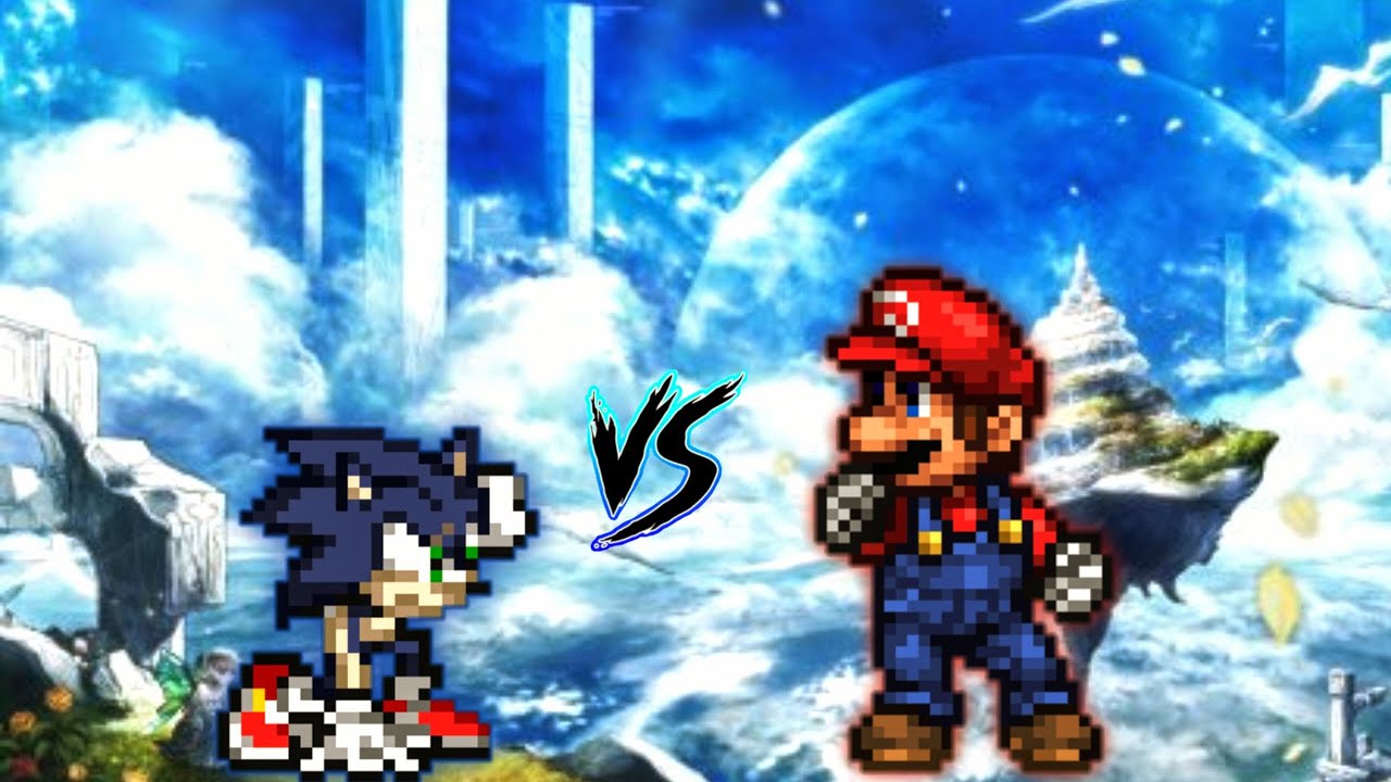 Multiverse Sonic(All Form) VS Mario V2 in Jump Force Mugen - YouTube