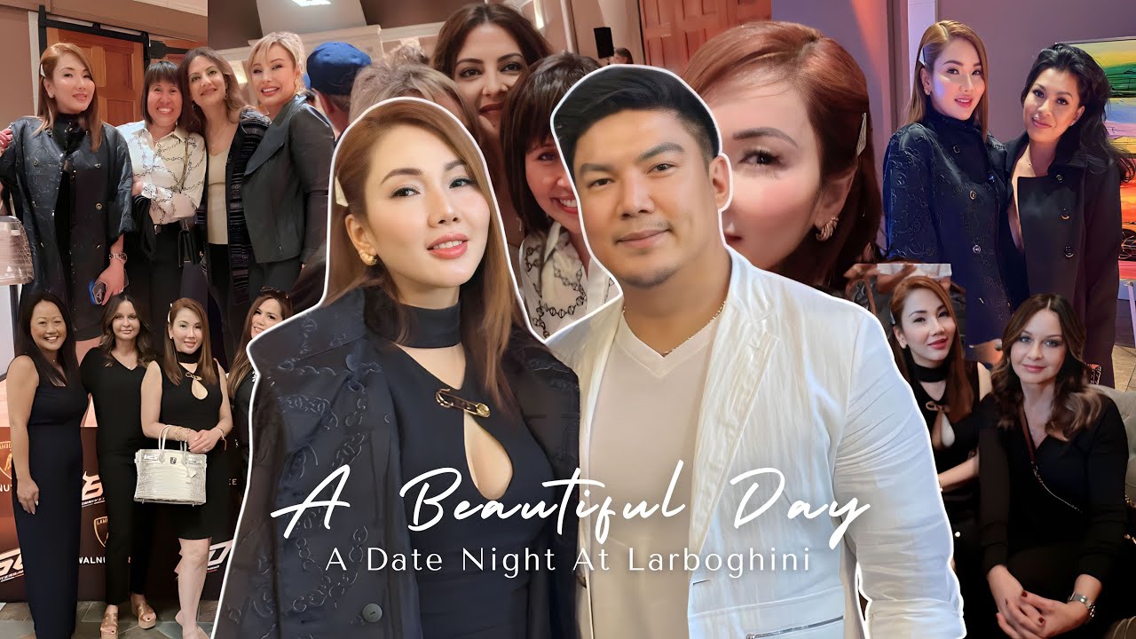 DATE NIGHT WITH PAPA DOM & FRIENDS AT LAMBORGHINI | ABBY PACLIBAR - YouTube