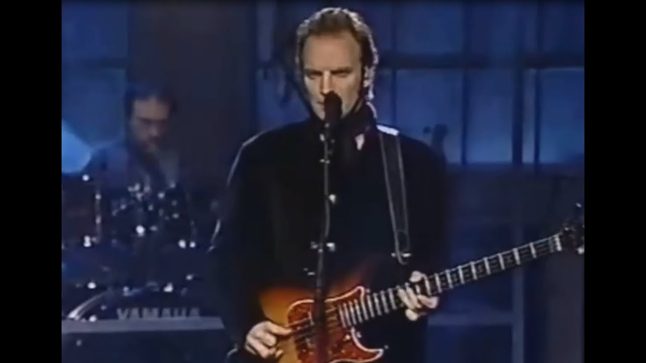 Sting - If I ever lose my faith - Live SNL 1993 - (CD quality audio ...