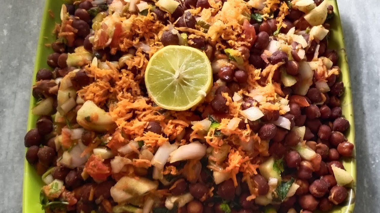Healthy Evening Snack Channa Chat || Very Healthy and Tasty Channa Chat ...
