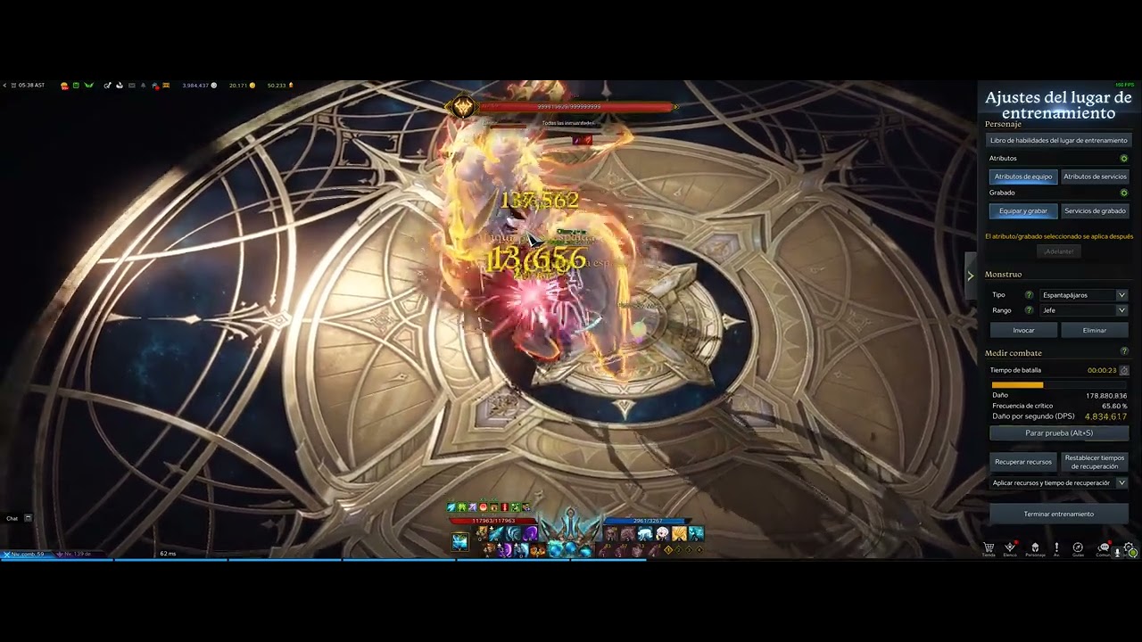 LOST ARK 1465 IL SURGE BLADE DPS TEST IN TRIXION 5.45M 1MIN NEW ...