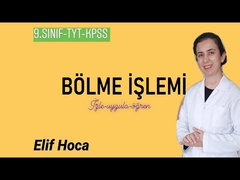 BÖLME İŞLEMİ! BÖLME BÖLÜNEBİLME 1