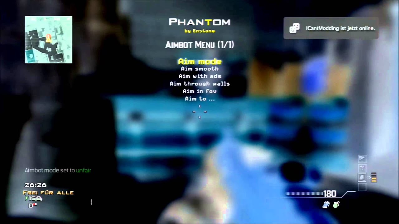 [MW3/1.24] Phantom Mod Menu Hosted By ReaperXMoDz - YouTube