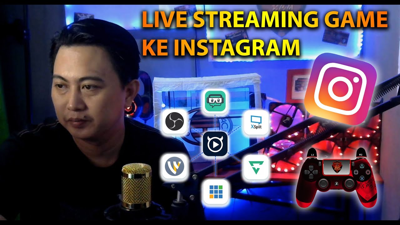 CARA LIVE STREAMING GAME KE INSTAGRAM I TERBARU - YouTube