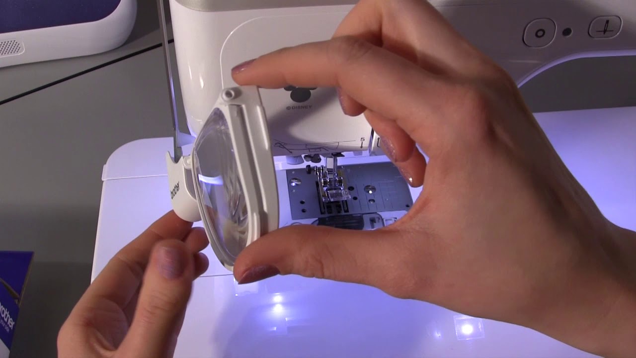 Brother Magnifying Lens - YouTube