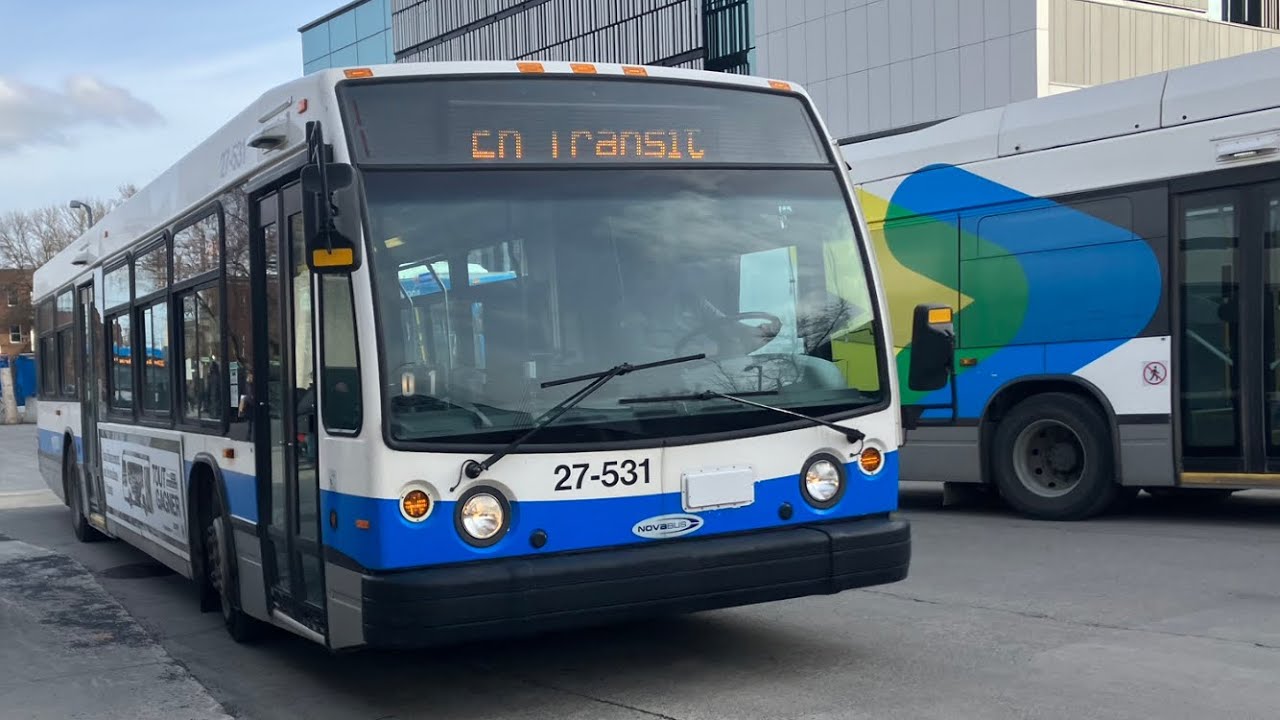 STM Bus # 27-531 {Retired} Ride On The 71 Du Centre Going South. (2007 ...