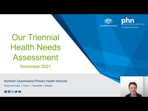 NQPHN Triennial Health Needs Assessment (HNA) presentation - YouTube