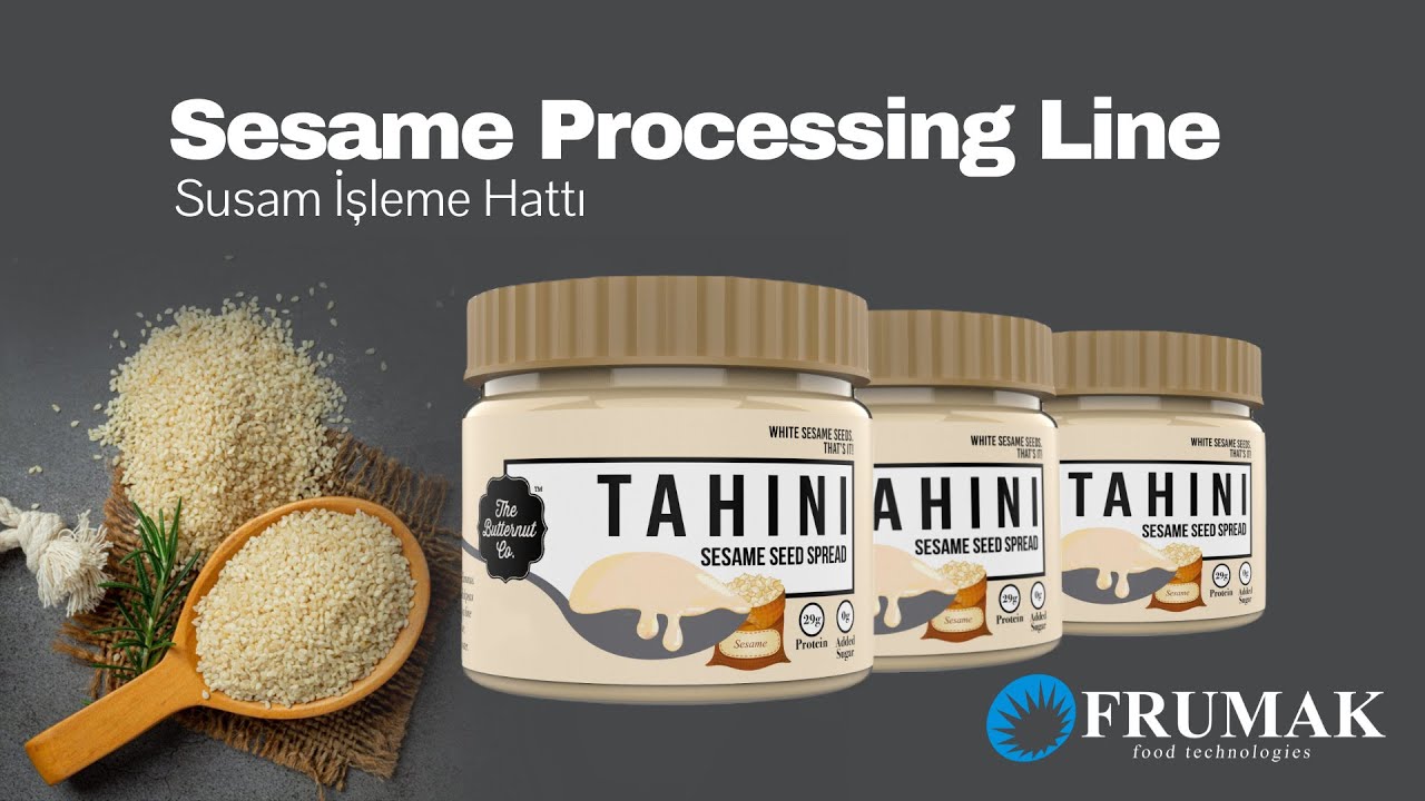 Frumak | Susam İşleme Hattı (Sesame Processing Line) - YouTube